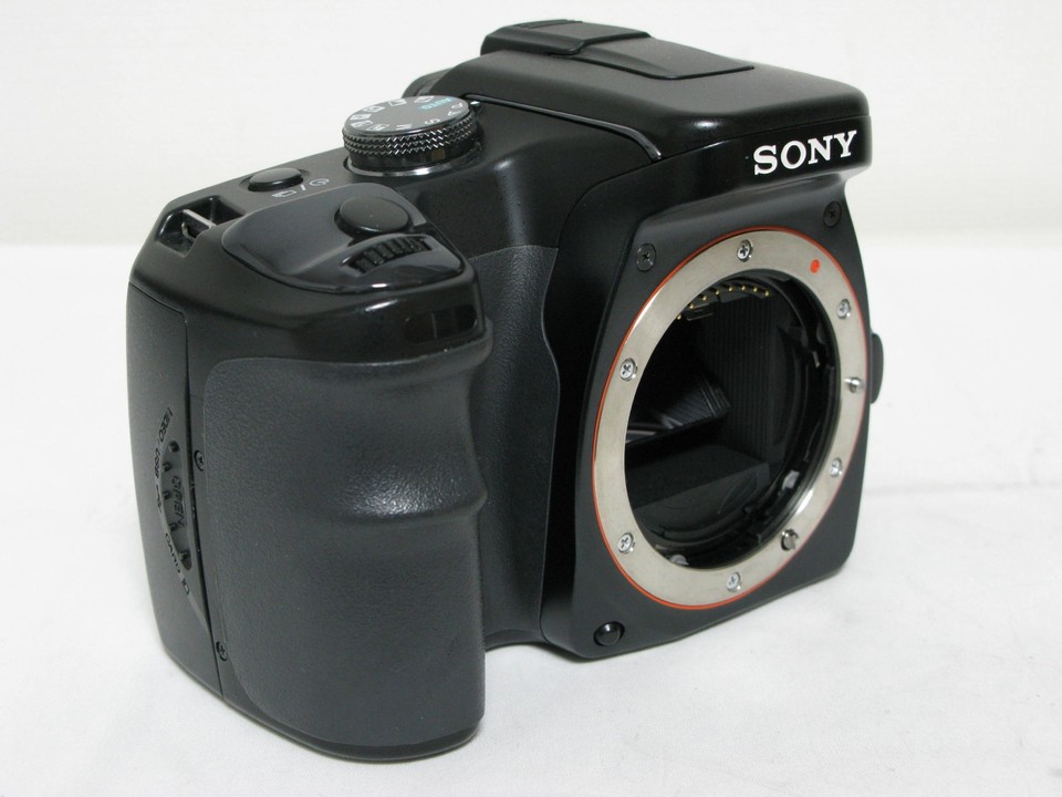 SONY Digital SLR Camera α100 Single Body Black DSLRA100/B | eBay