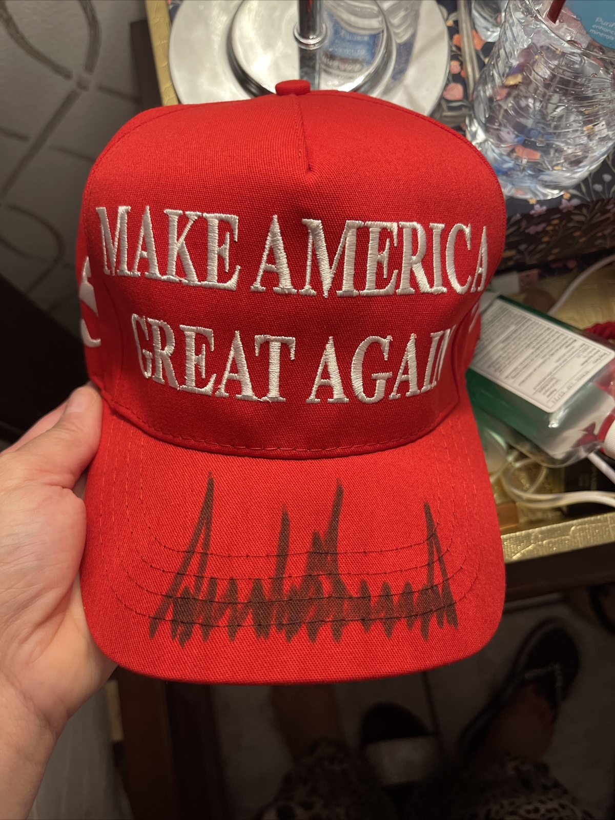 Official MAGA HAT Signed By DONALD TRUMP | eBay