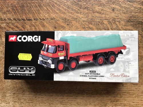 Corgi 1/50 - Guy Invincible 8 Wheel Platform Lorry Wynns Diecast Model ...