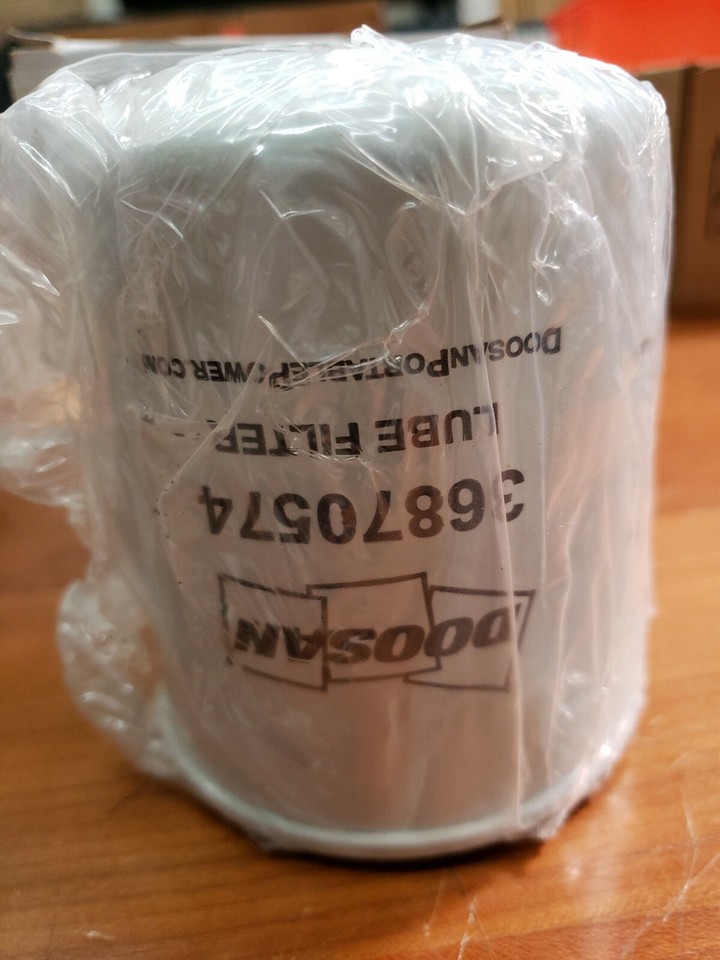DOOSAN Lube Filter 36870574 NEW | eBay