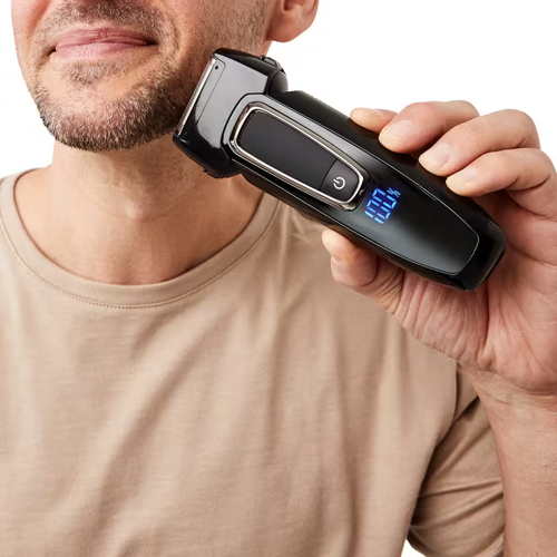 Digital Battery% Wet and Dry Shaver USB Recharge 500mAh 3.7VDC | eBay ...