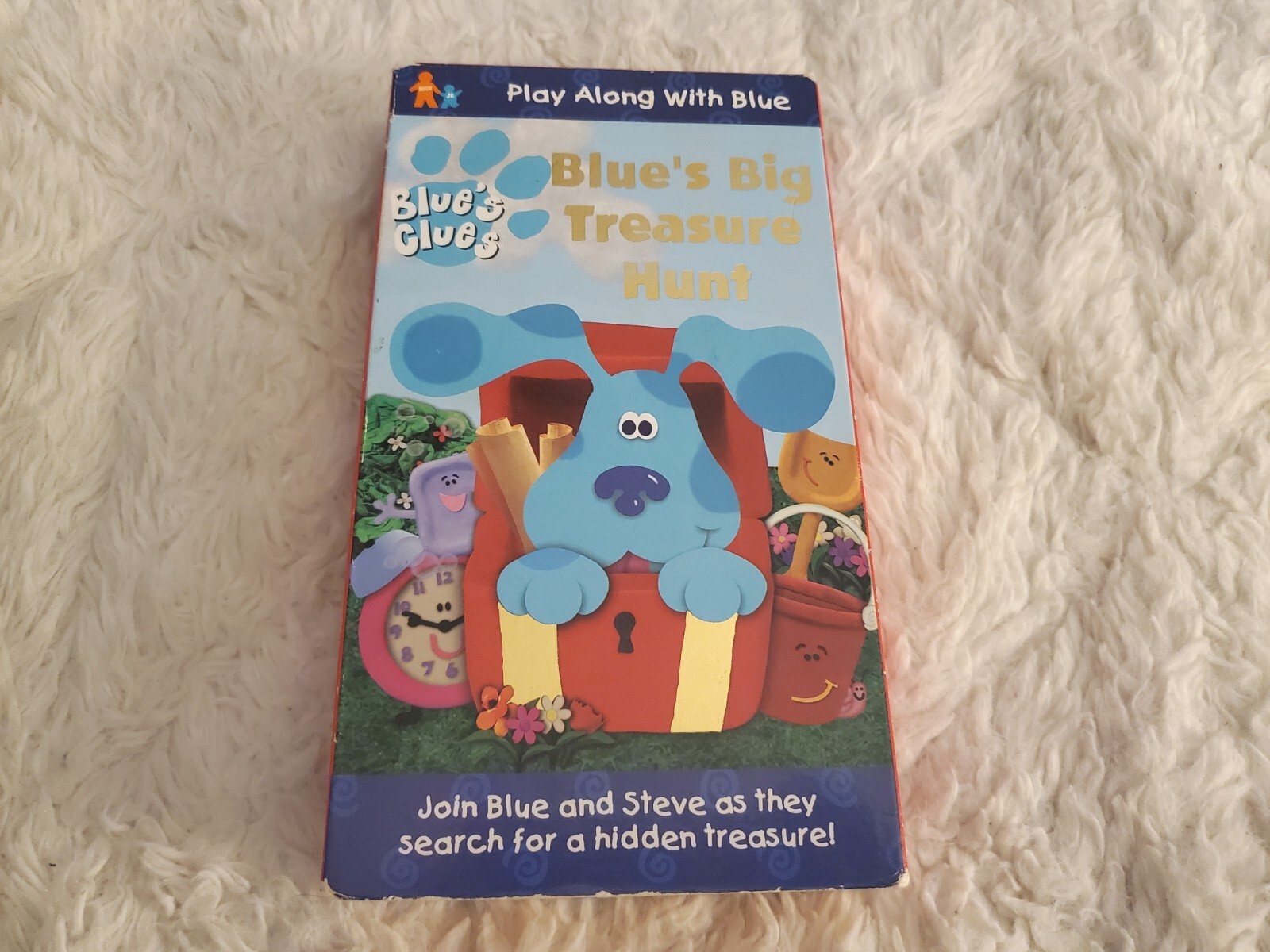 BLUE'S CLUES Blue's Big Treasure Hunt VHS | Grelly USA