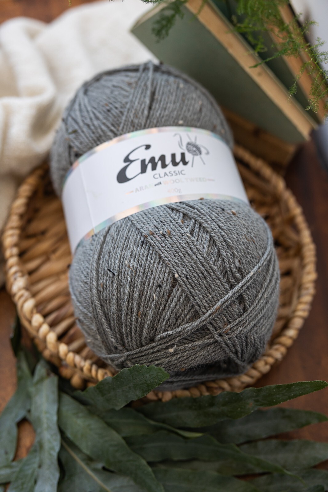 Emu Yarns Classic Aran With Wool Tweed ~ 400g Balls | eBay UK