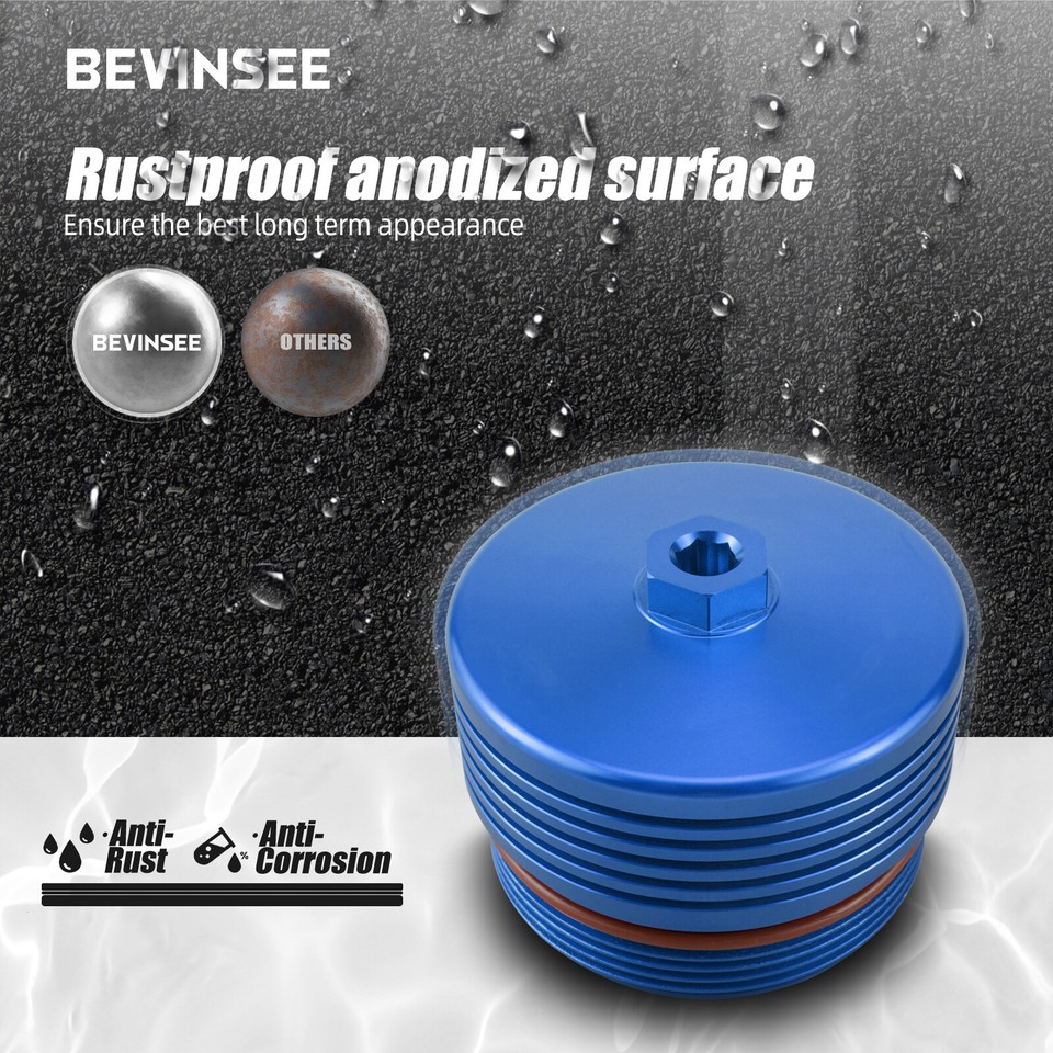 Aluminum Oil Filter Cover Cap For BMW 335i 135i 535i X3 X5 N54 N55 S55 ...