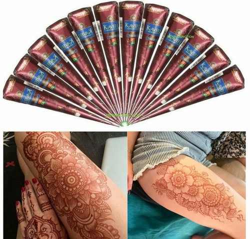 1 X KAVERI HENNA HEENA MEHANDI CONE 25 GM FROM INDIA FREE SHIPPING | eBay