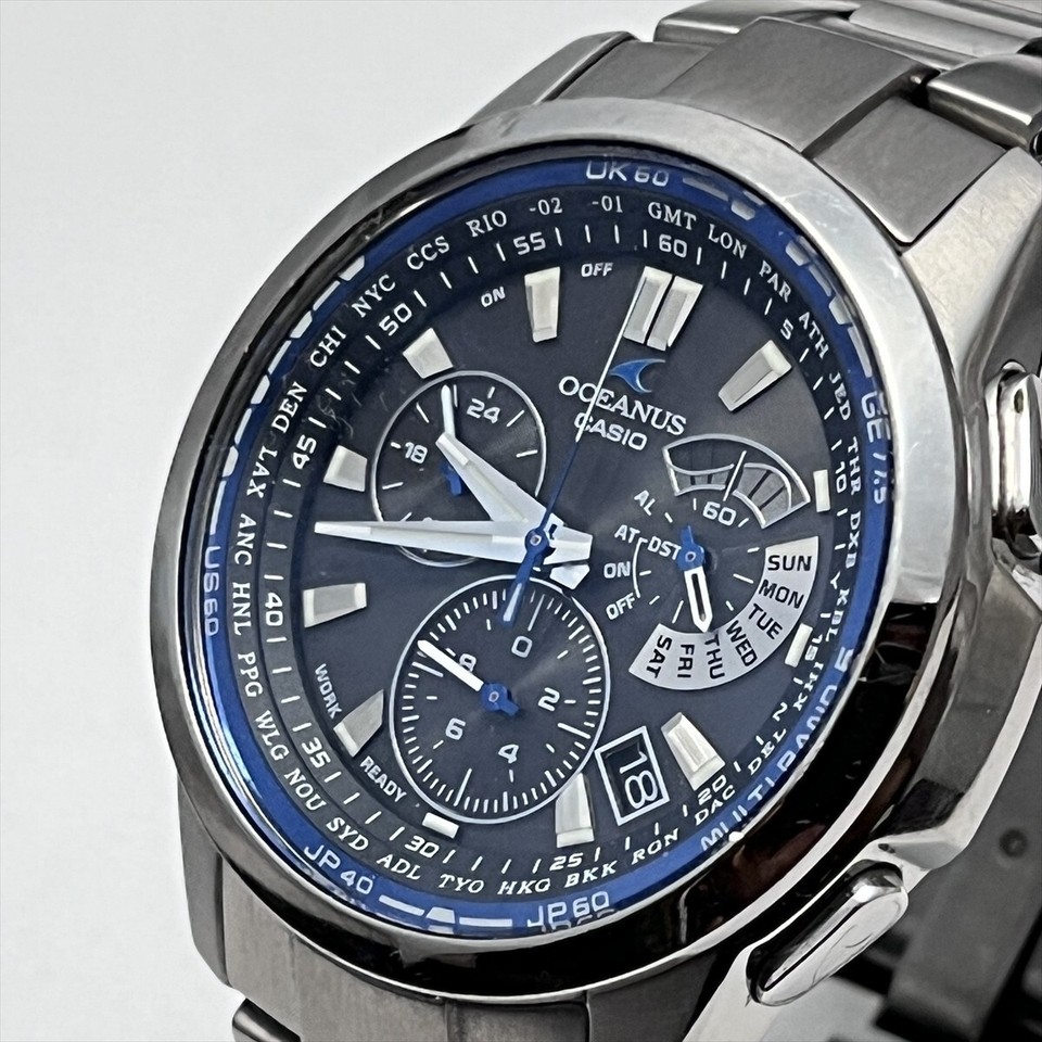 CASIO Oceanus OCW-M700 TITANIUM Men's Watch Solar | eBay