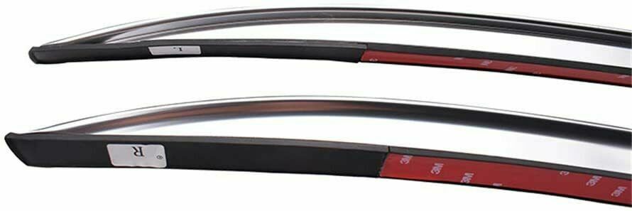 2Pcs Fit for BMW X2 F39 2018-2021 Aluminum Roof Rail Rack Side Rail Bar ...