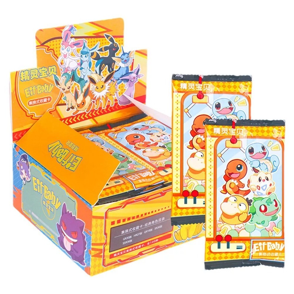 HOT Chinese Pocket Baby Eif Booster Box for Pokémon - 30 Packs Trading ...