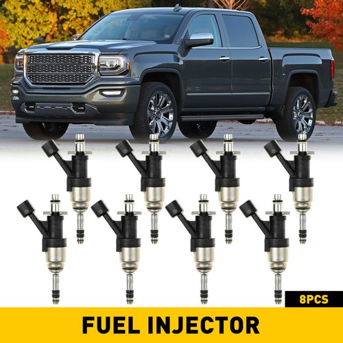 8Pcs Fuel Injectors 12623116 For Chevrolet Silverado 1500 4.3L 5.3L ...