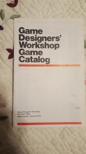 Vintage 80's Game Designers' Workshop Game Catalog. | eBay