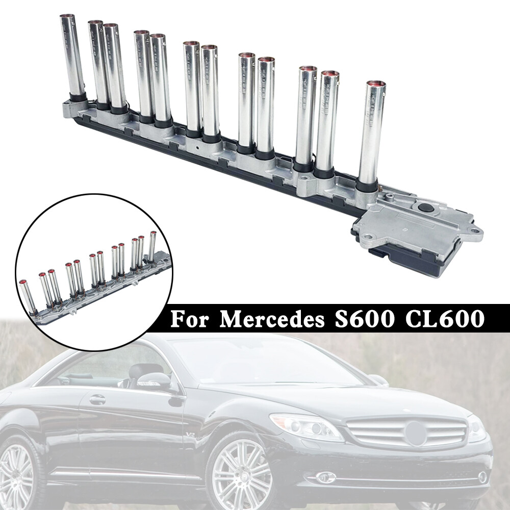 Left Coil Pack Spark Plug Connectors Ignition 2751500780 For Mercedes ...