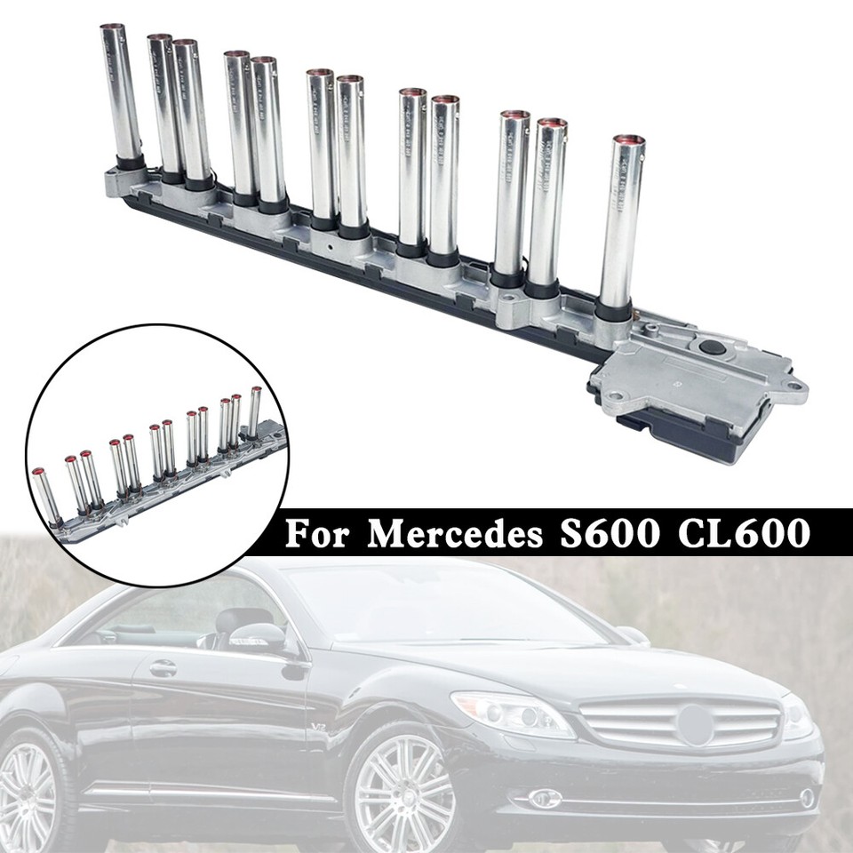 Left Coil Pack Spark Plug Connectors Ignition 2751500780 For Mercedes ...