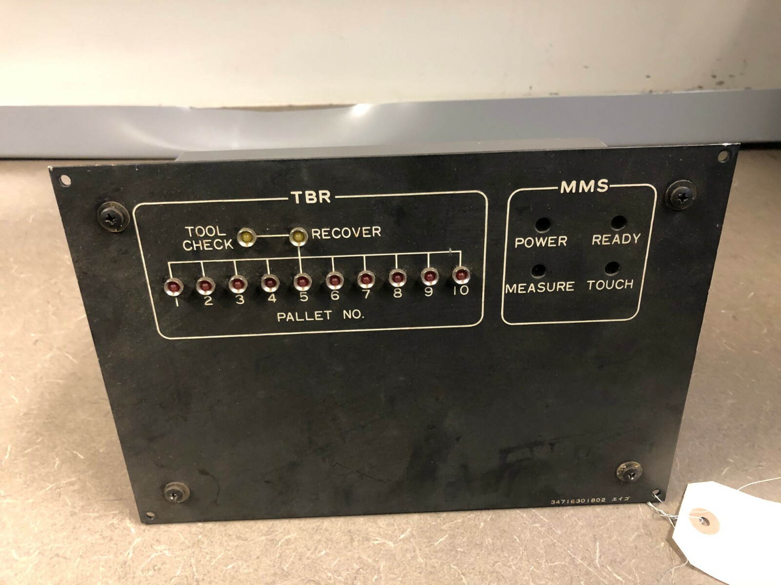 Mazak H12 Tool Change Monitor TBR LED Panel F6MB _ P/N: 34716301802 | eBay