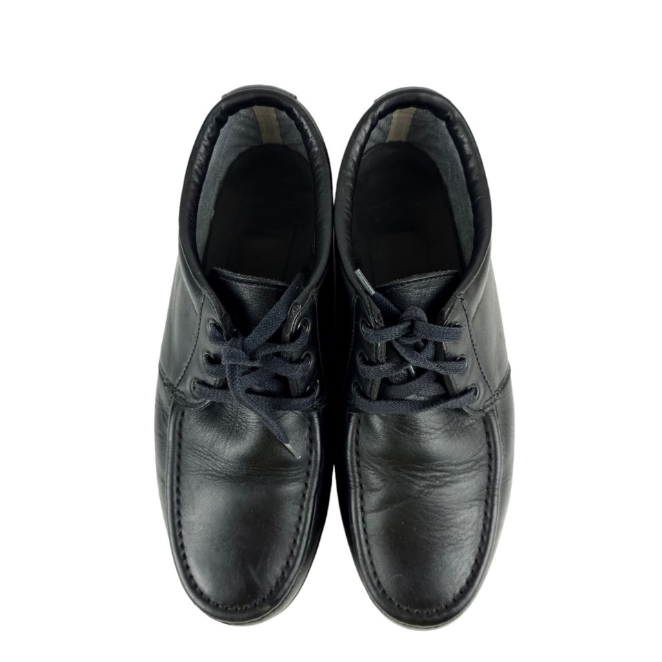 Red Wing 6604 Black Steel Toe Oxford Work Safety Shoes MADE IN USA Size ...