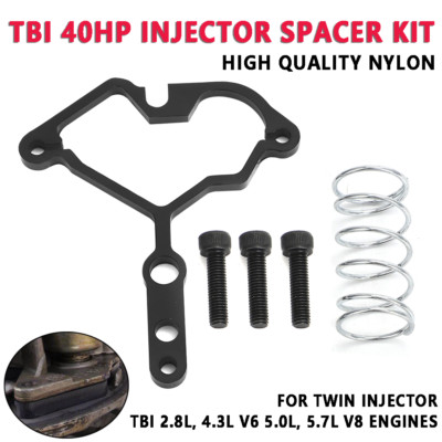 TBI 40hp Power Up Injector Spacer Kit For GMC GM 2.8L 4.3L V6 5.0 5.7L ...