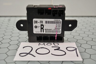 11 12 13 14 15 16 Dodge Journey Passenger Door Control Module Computer ...