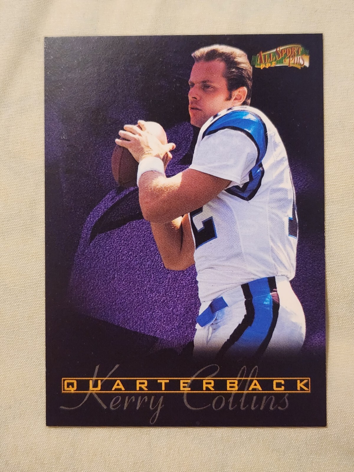 1996-97 Score Board All Sport PPF Multi-Sport Card #188 Kerry Collins ...