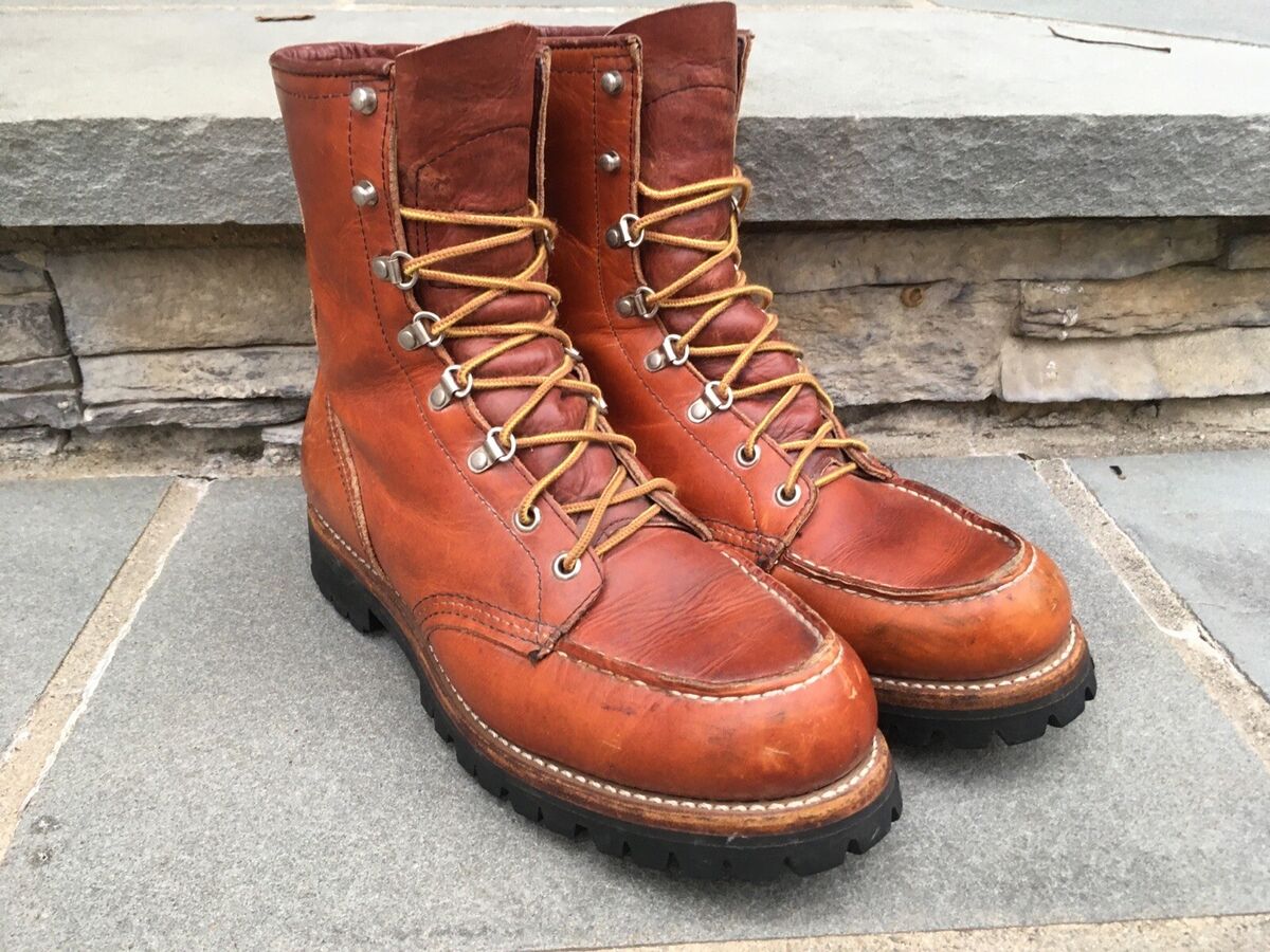 HARDLY USED 1960's 70s RED WING IRISH SETTER #855 Vintage HARDLY USED 1960's 70s RED WING IRISH SETTER #855 Vintage