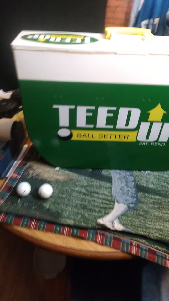 Teed Up Automatic Tee System-No Batteries Or Electricity Pro-V1 ...