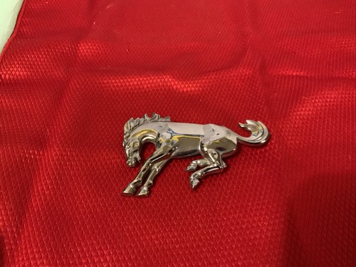 83-90 Metal Ford Bronco ll Chrome Bucking Bronco Emblem 16C144-AA. | eBay