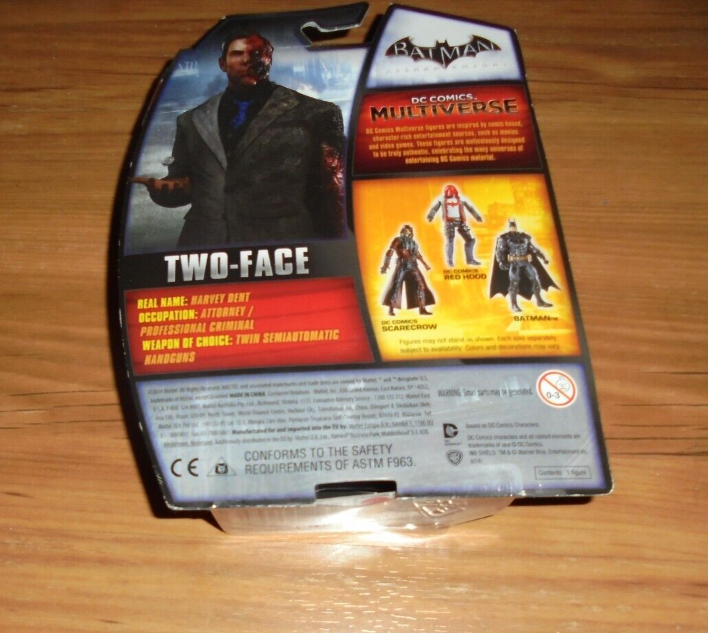 Batman Arkham Origins D.C comics Multiverse TWO-FACE (Arkham Knight ...