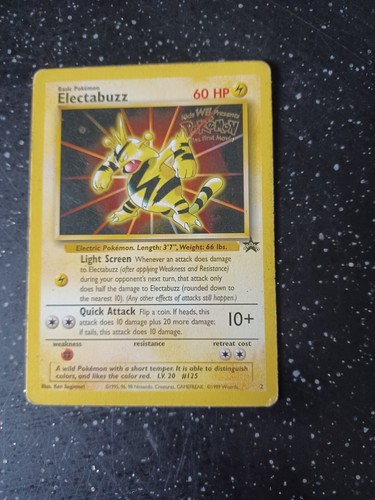 Pokemon card Electabuzz Pokemon The First Movie No.2 | eBay UK
