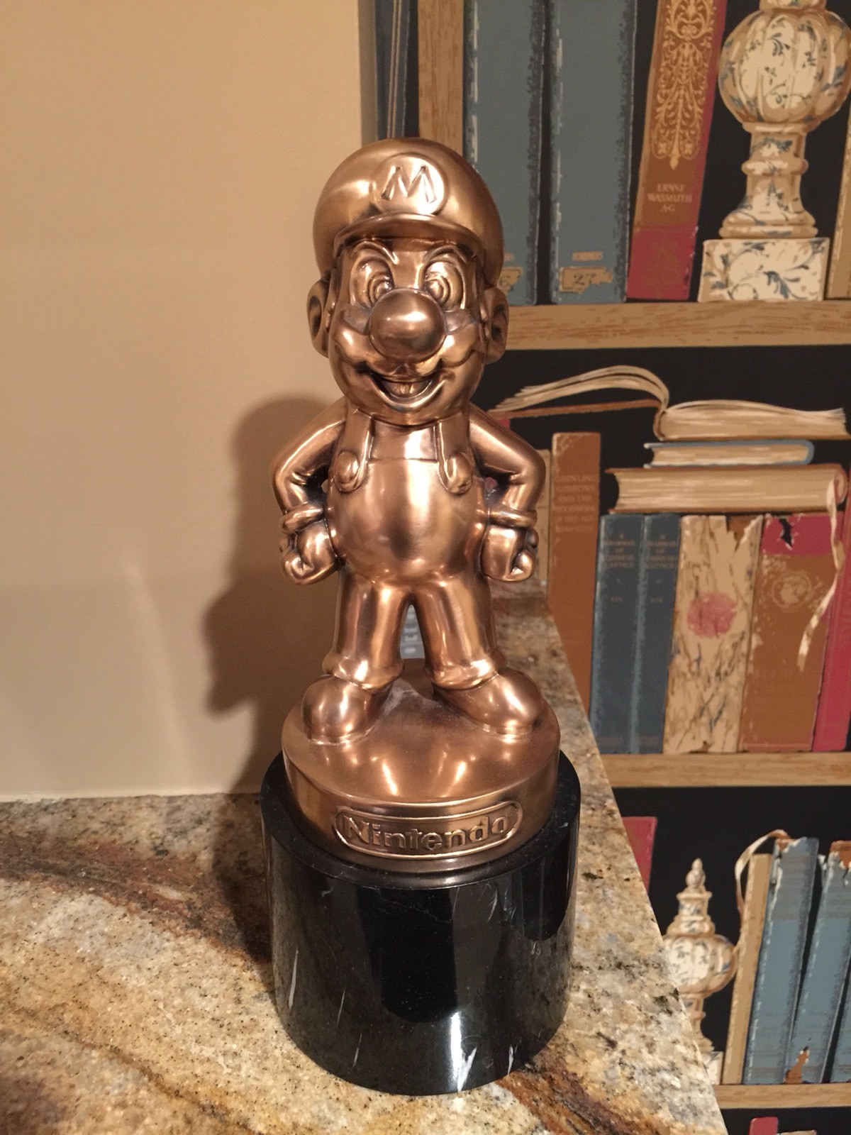 Nintendo Mario Bronze Trophy - Employee Award. Not For Resale - NFR | eBay