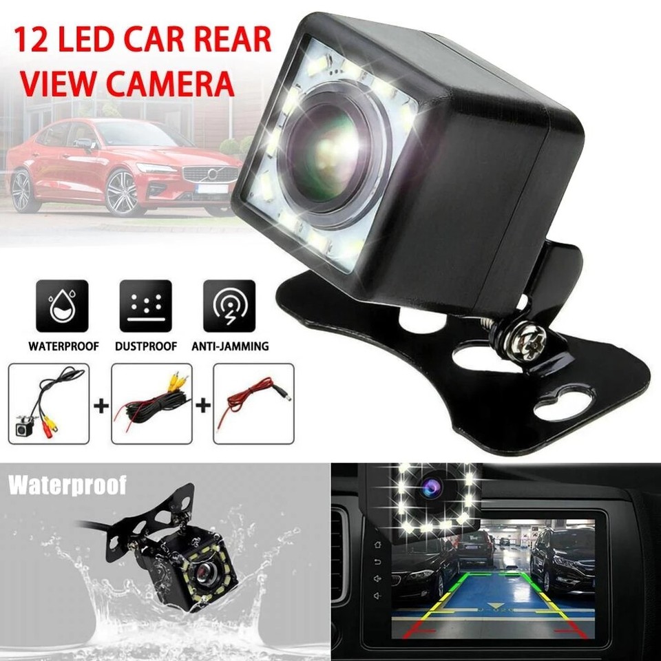 170° CMOS Car Rear View Backup Camera Reverse HD Night Vision ...