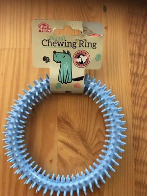 Blue Pets Dental Chewing Ring from The Pet Hut Chew Ring Toy - 6in/15cm ...