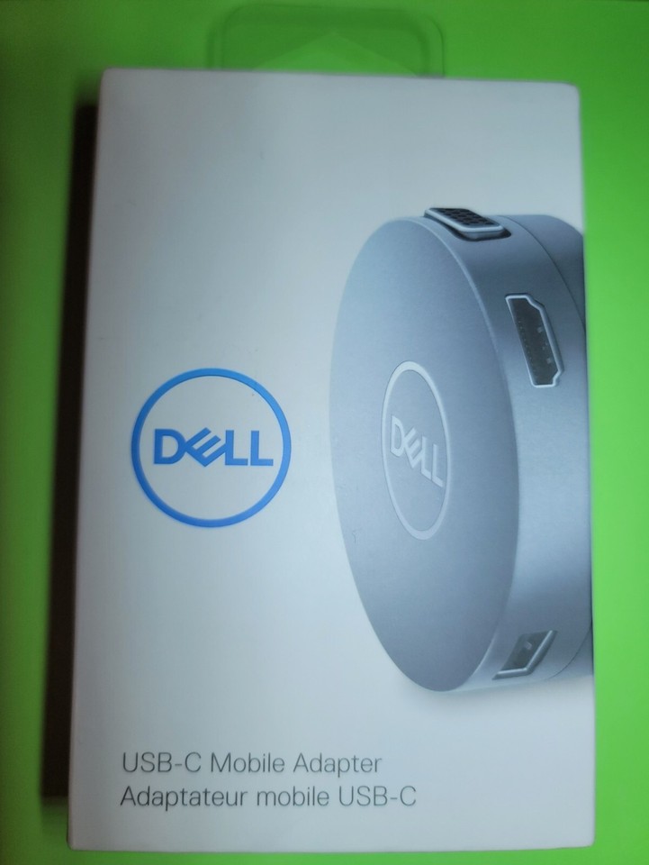 Dell Da310 Mini Docking Station Multiport Adapter Portable USB-C 7-In-1 ...