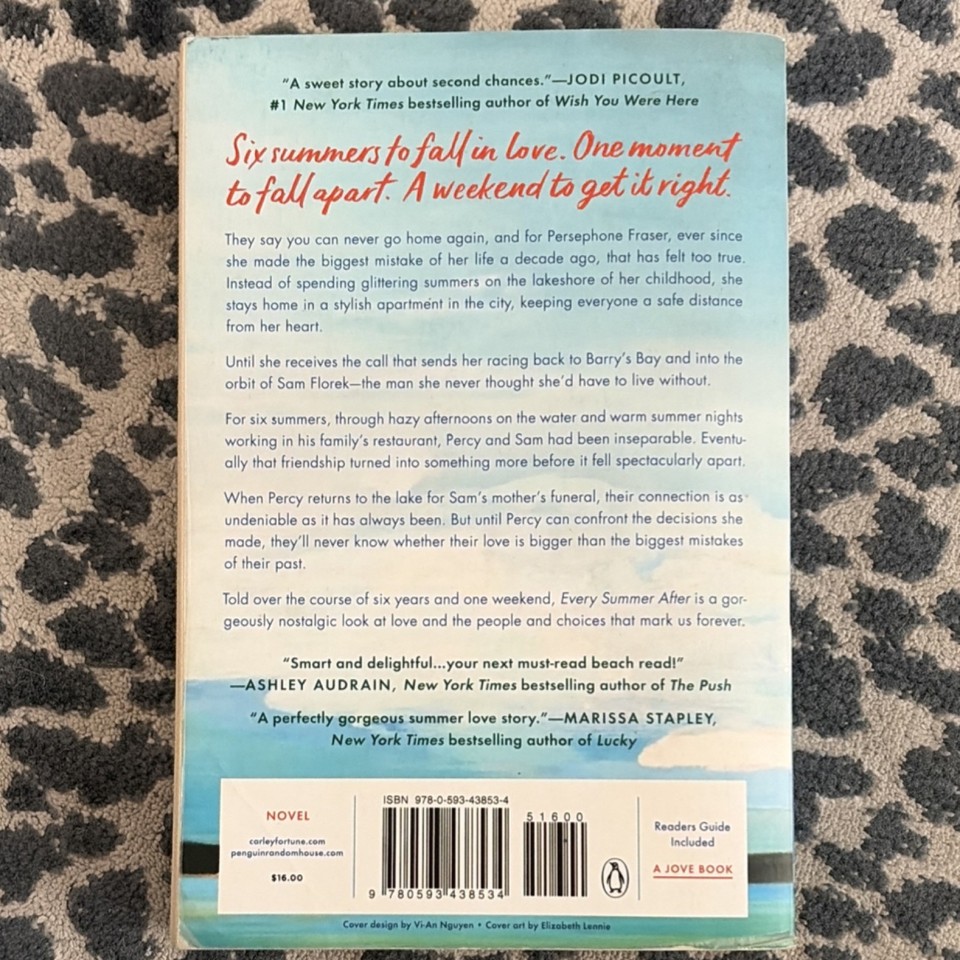 Beach Read Fiction Books 3 | Every Summer After, Summertime Guests ...