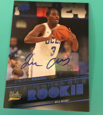 Jordan Adams 2014- Premiere Rookie Auto Bruins | eBay