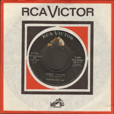 Van, Harvie June - Johnny Darling RCA 7778 Vinyl 45 rpm Record | eBay