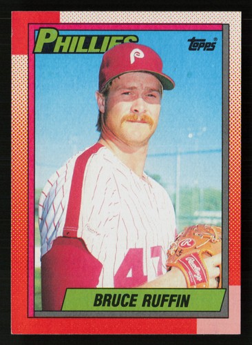 1990 Topps Bruce Ruffin #22 Philadelphia Phillies Baseball Card | eBay