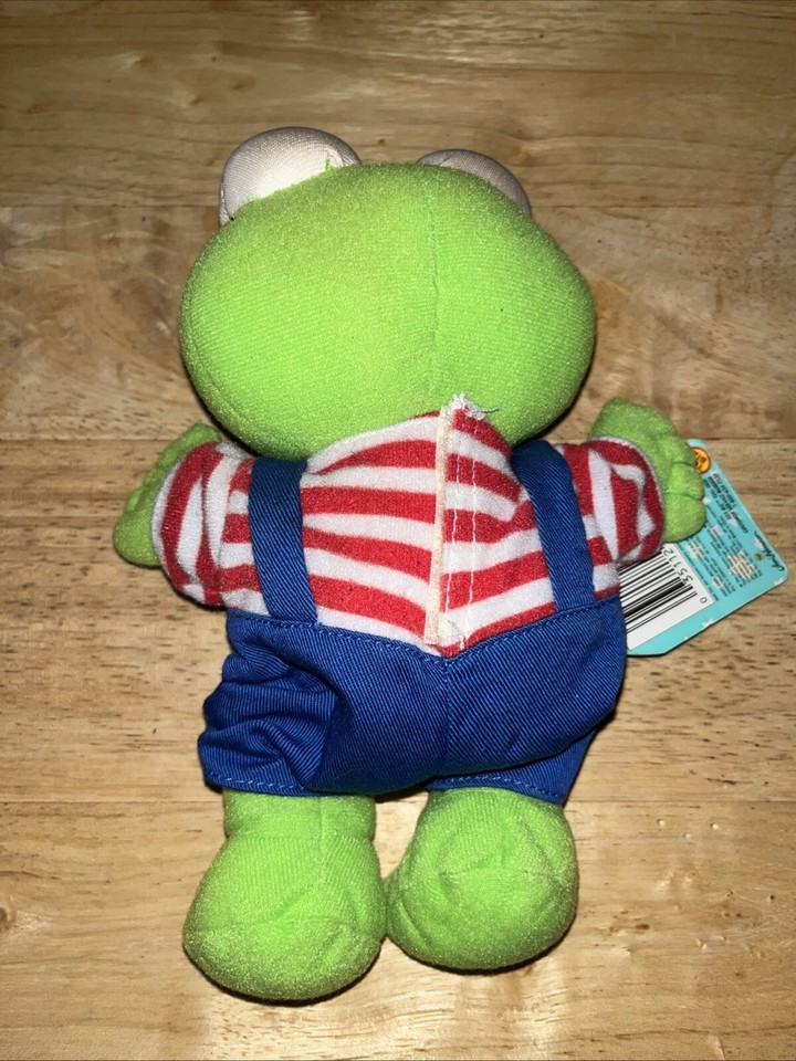 Jim Hensons 1997 Muppet Babies Plush Kermit the Frog Plush Toy 8" SUPER ...