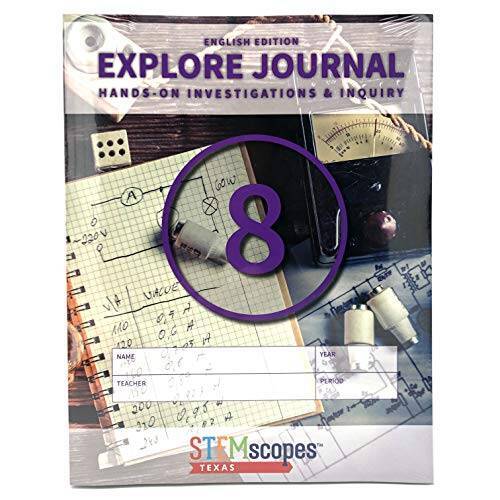 STEMscopes Texas Grade 8 Science Workbook - Explore Journal Hands-On ...