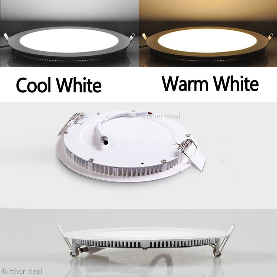 Dimmable Epistar Recessed LED Panel Light 9W 12W 15W 18W 21W Ceiling ...