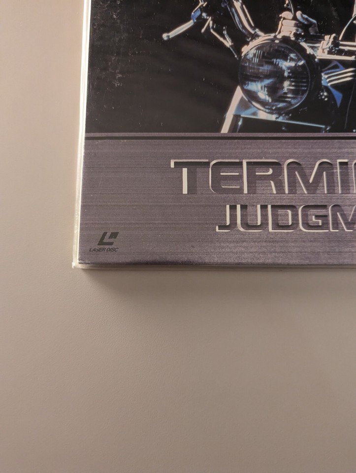 Laserdisc Terminator 2 Judgement Day. Japan Squeeze LD THX Dolby ...