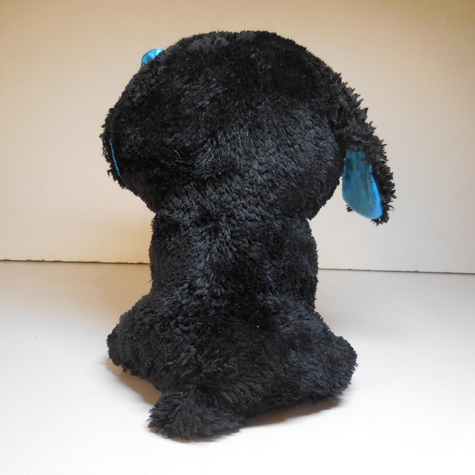 Peluche soie TY Tracey 2016 Juratoys Orgelet France chien fait main ...