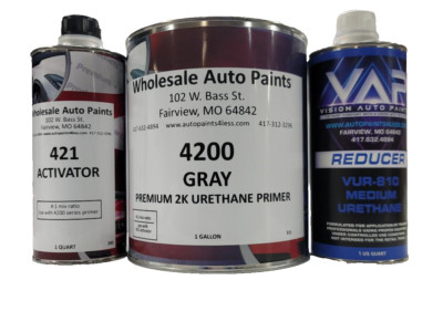# 4200 TCI Gray Premium 2K Urethane High Build Primer Gallon Kit | eBay