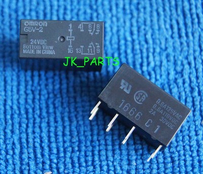 5pcs ORIGINAL 24V Omron G5V-2-24VDC 2A 30VDC Signal Relay 8PIN | eBay