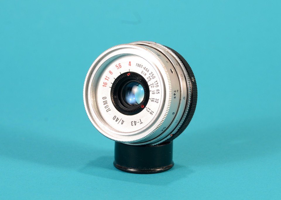 LEICA Screw Mount L39 M39 USSR LENS Smena 8M 1:4 40mm Infinity Accurate ...