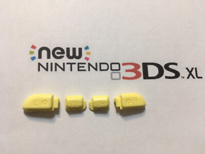 2015 New Version Nintendo 3DS XL LL Yellow R & L ZR ZL Button Parts | eBay