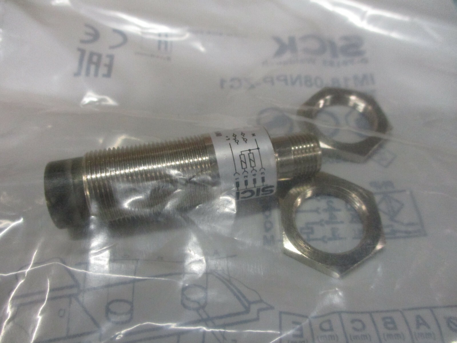 SICK IM18-08NPP-ZC1 Photoelectric Sensor D-79183 Waldki 10-30VDC 8mm ...