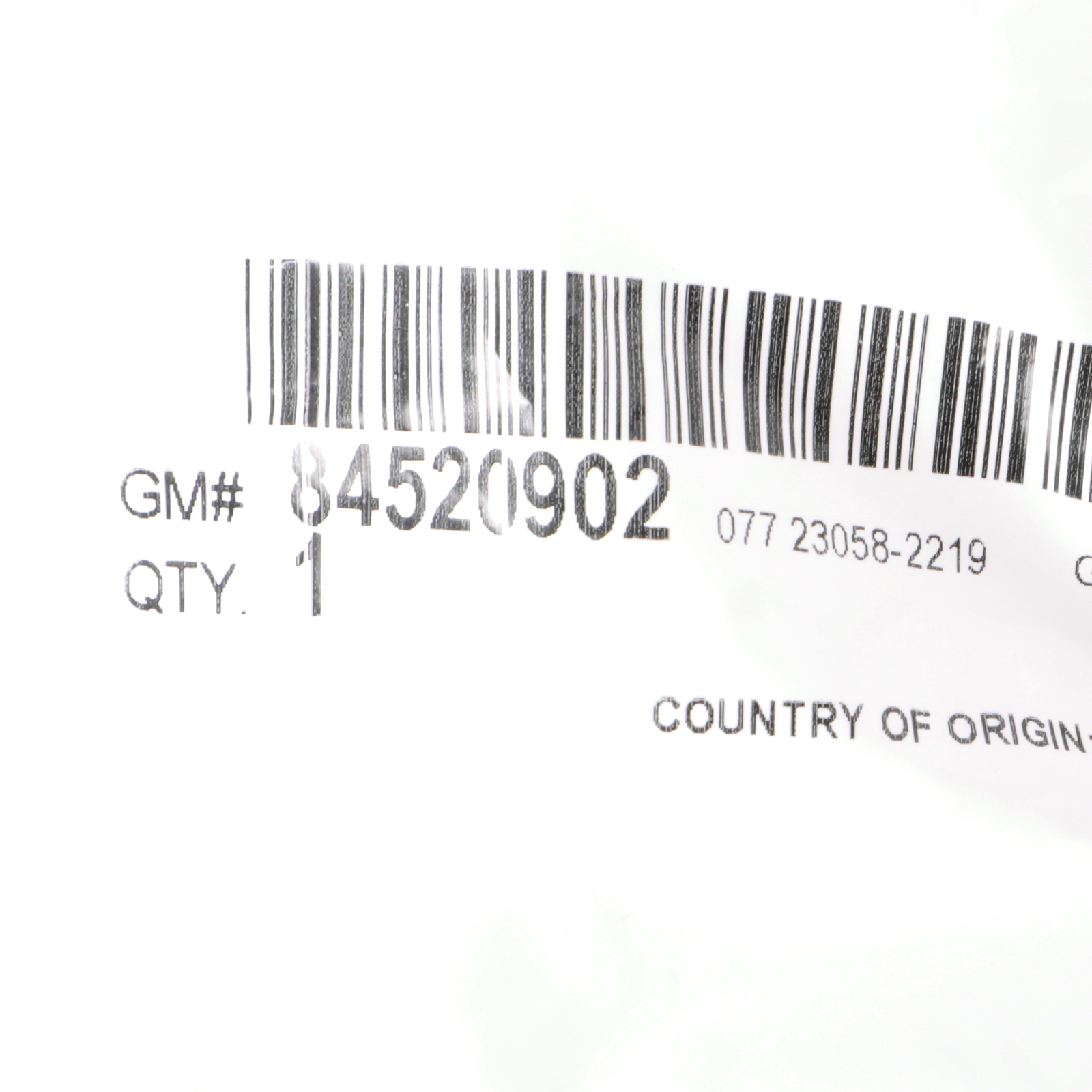 OEM NEW 19-22 Sierra Silverado Rear Bumper Protection Pad Driver Side ...