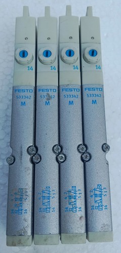 Lot De 4 Festo 533342 Vanne Solénoïde Pneumatique Mini Air 24VDC | eBay