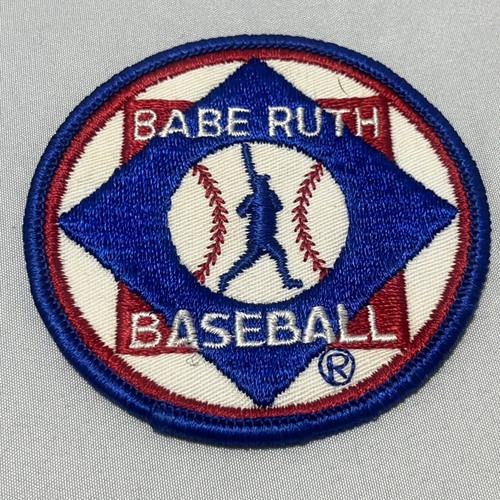 Vintage BABE RUTH Youth Baseball League 3" Uniform Jersey Patch | eBay