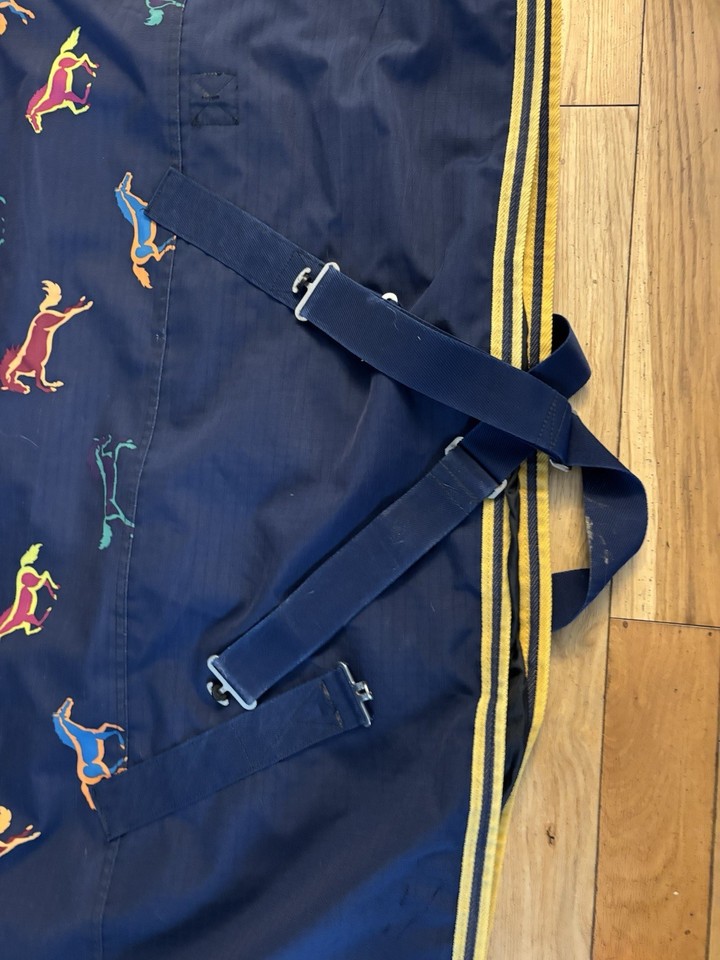 6ft 3 “ Shires highlander Original No Fill Turnout Rug Good Condition ...