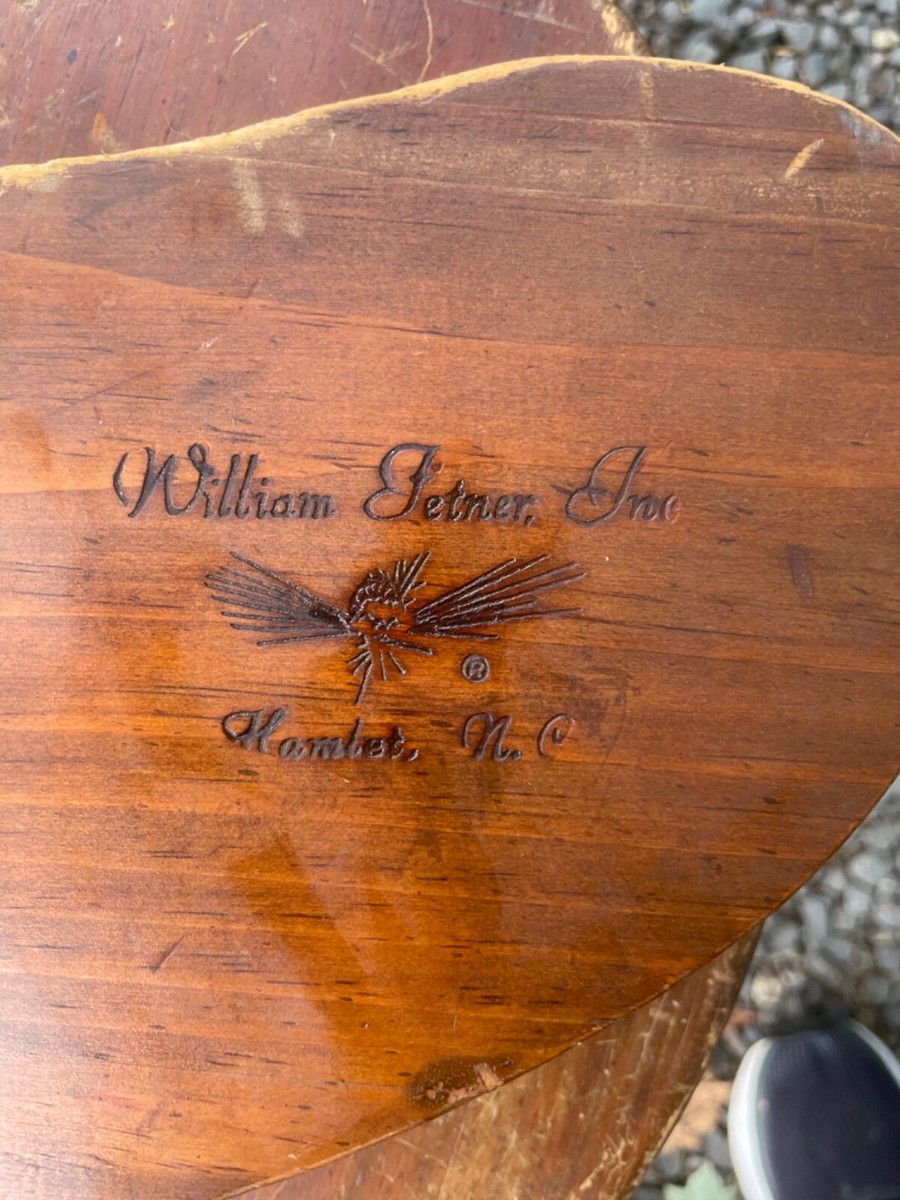Fetner Wedding 1950s William Fetner Early American Style Solid Pine