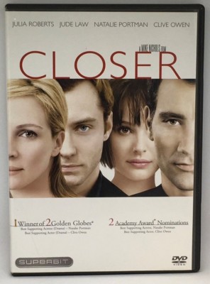 Closer Julia Roberts DVD (2005 Sony Pictures) Superbit 43396048478| eBay
